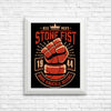 Stone Fist Boxing - Posters & Prints | Once Upon a Tee