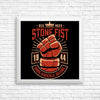 Stone Fist Boxing - Posters & Prints | Once Upon a Tee