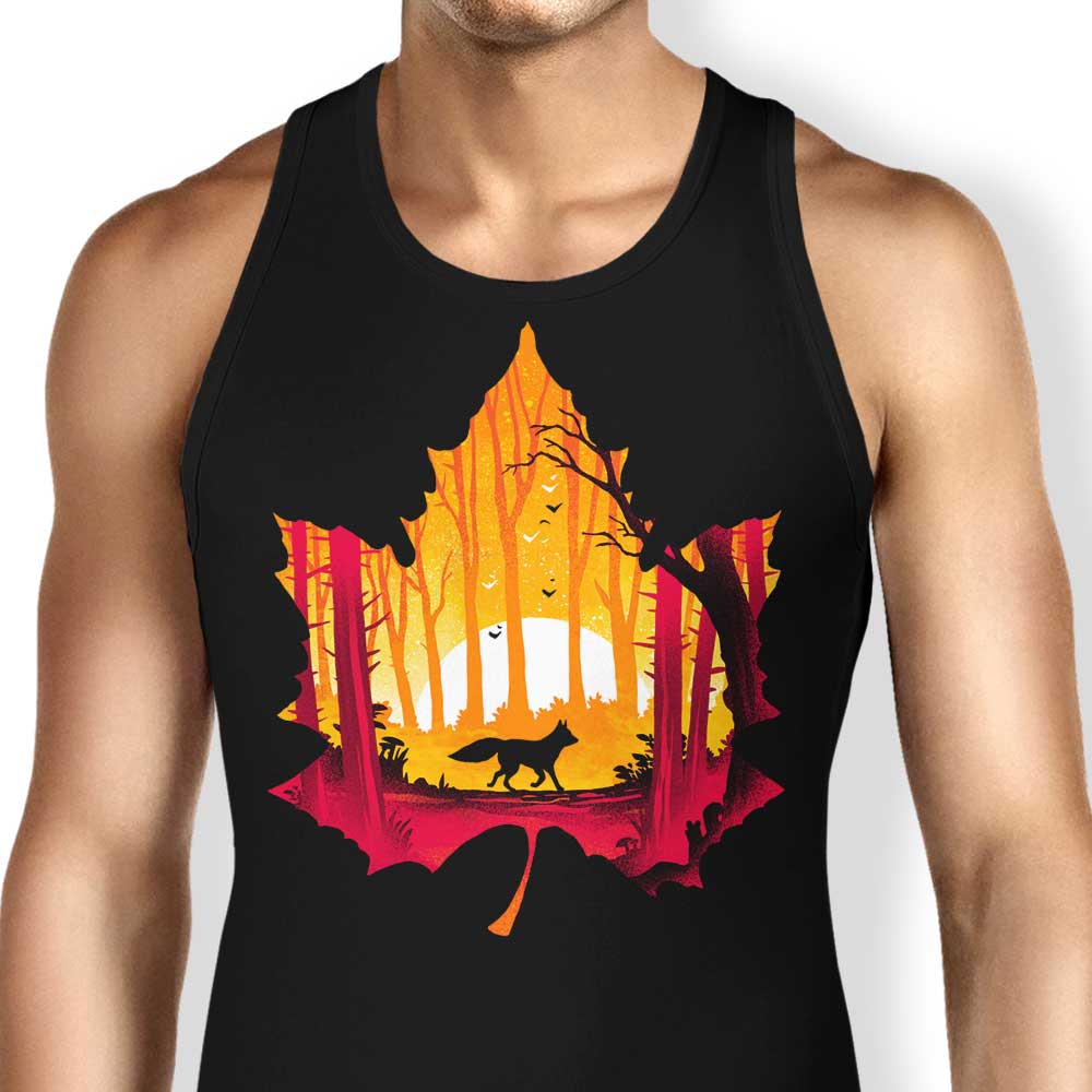 Sunset Fox - Tank Tops – Once Upon a Tee