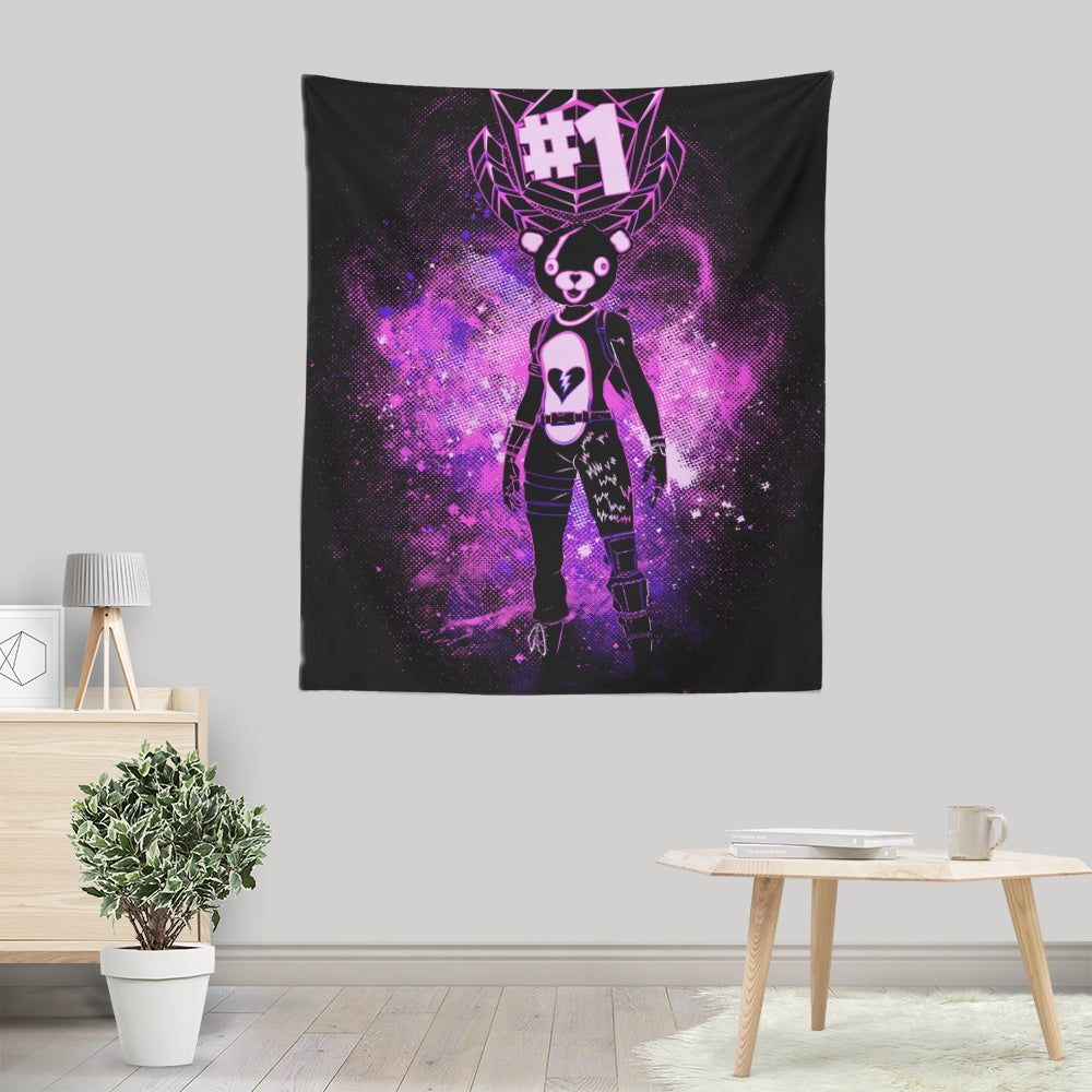 Teddy Bear Art - Wall Tapestry – Once Upon a Tee