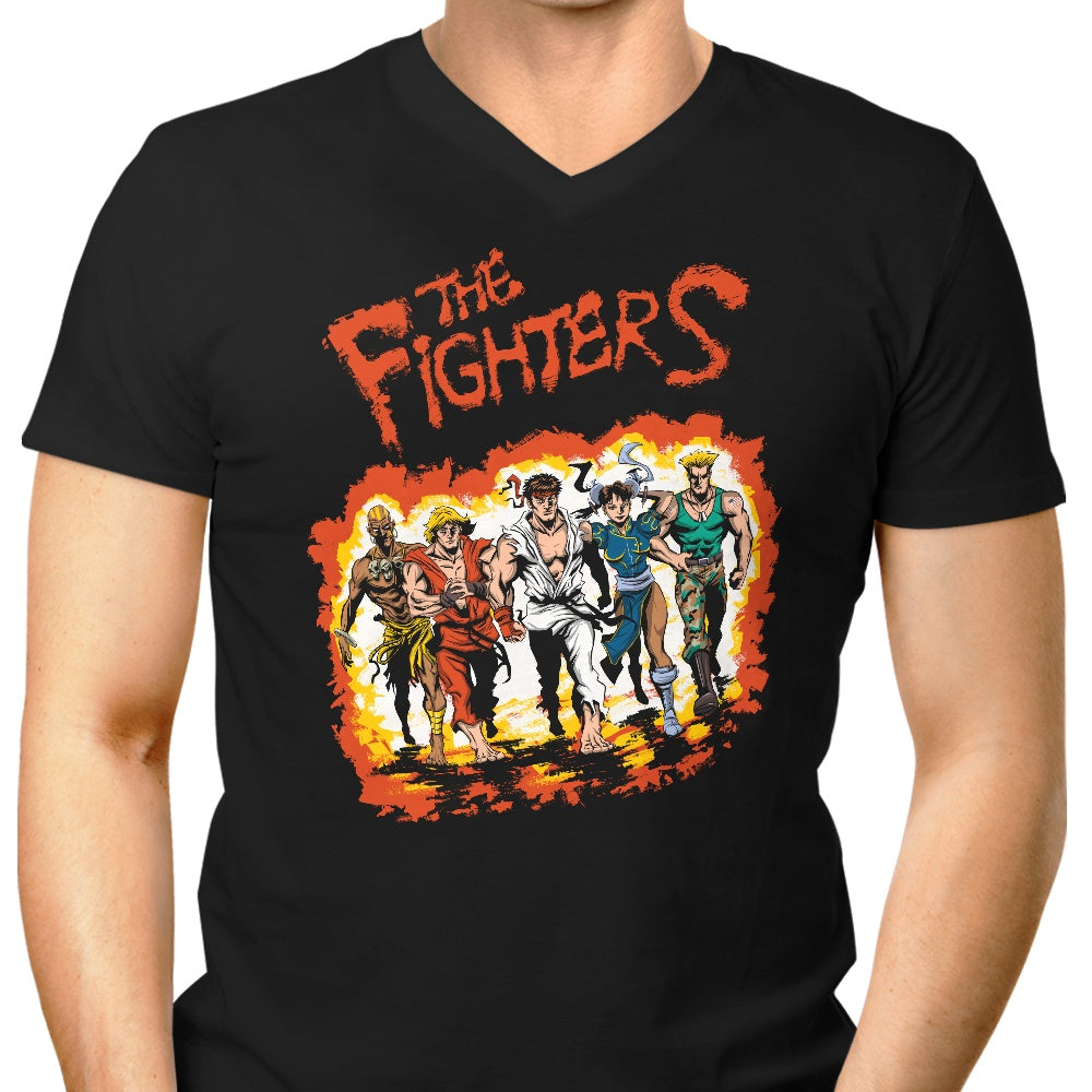 The Fighters - Men's V-Neck – Once Upon a Tee