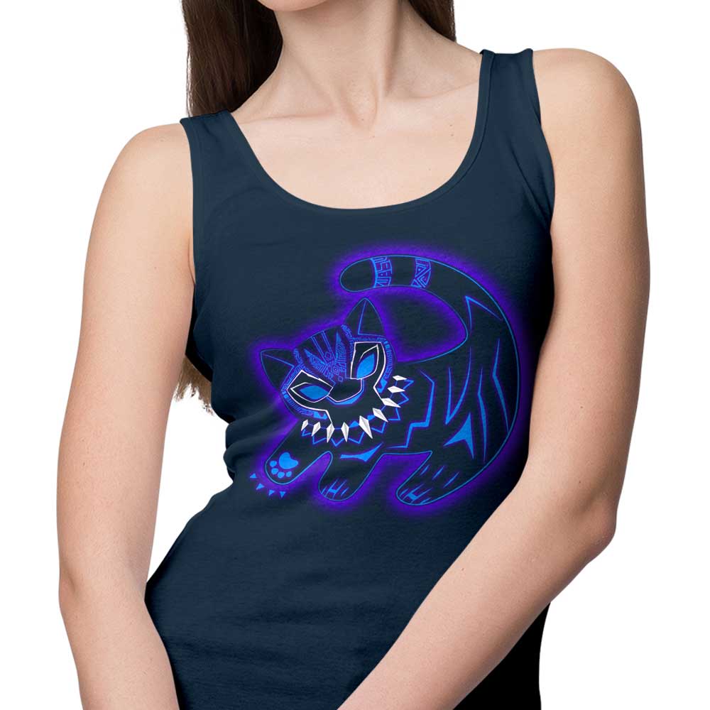 The Glowing Panther King - Tank Tops – Once Upon a Tee
