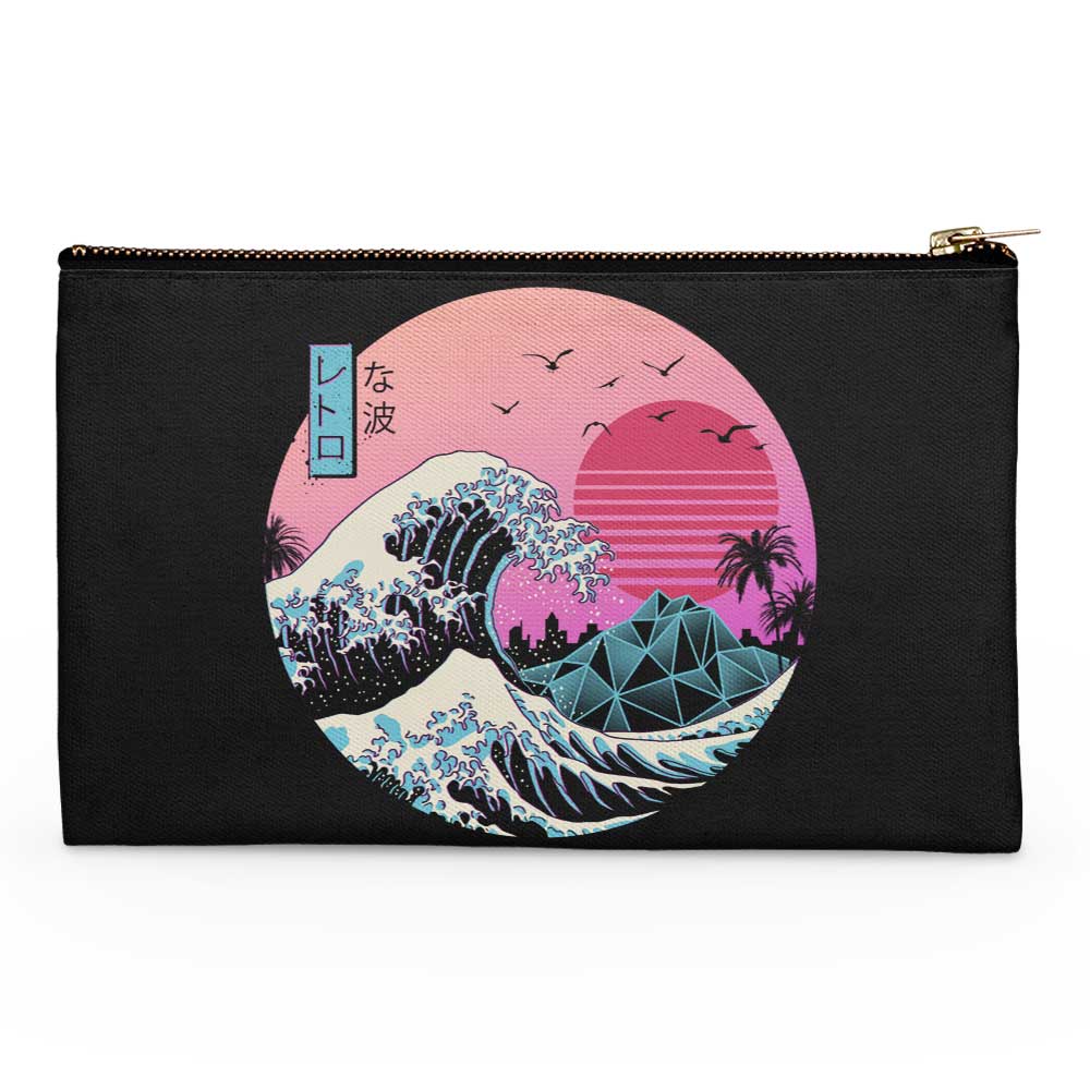 The Great Retro Wave - Accessory Pouch | Once Upon a Tee