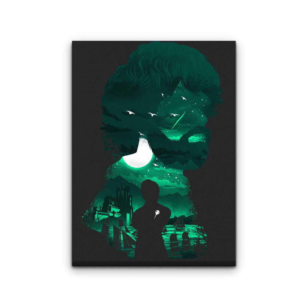 The Halfman - Canvas Print | Once Upon a Tee