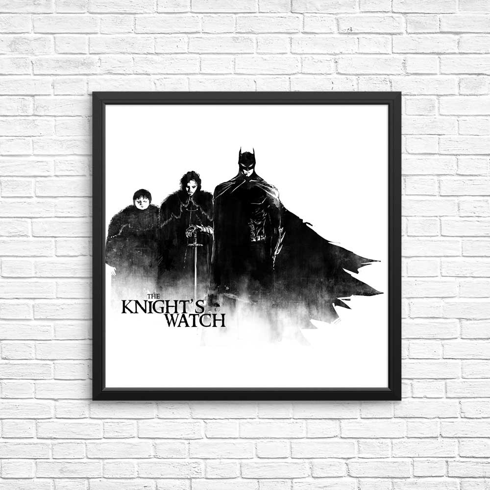 The Knight's Watch - Posters & Prints – Once Upon a Tee