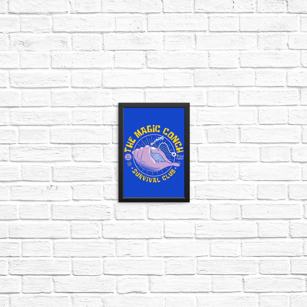 The Magic Conch - Posters & Prints | Once Upon a Tee