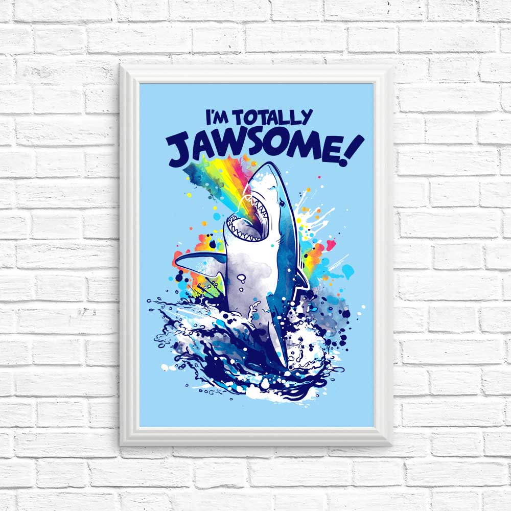 Totally Jawsome - Posters & Prints – Once Upon a Tee