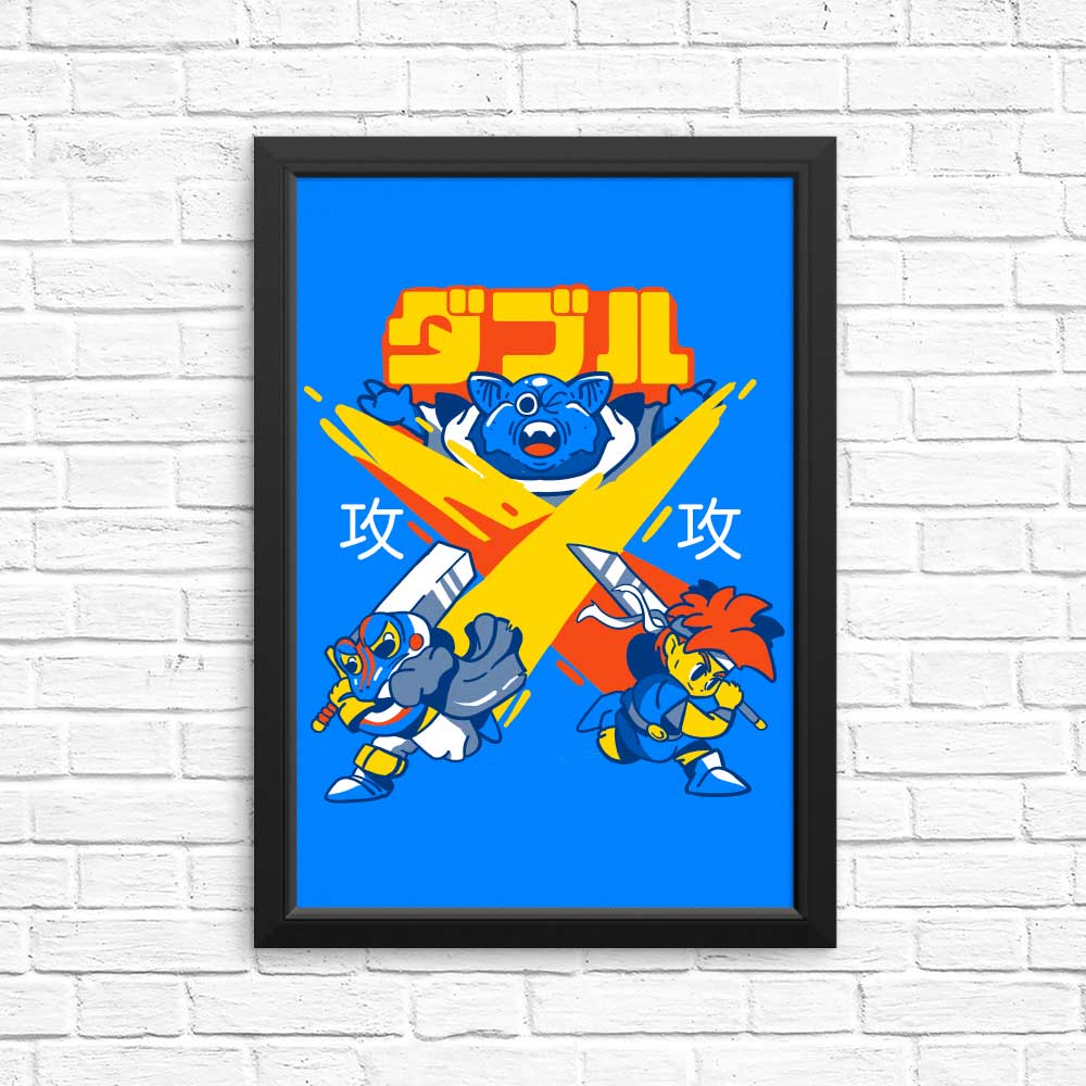 X-Slash - Posters & Prints – Once Upon a Tee