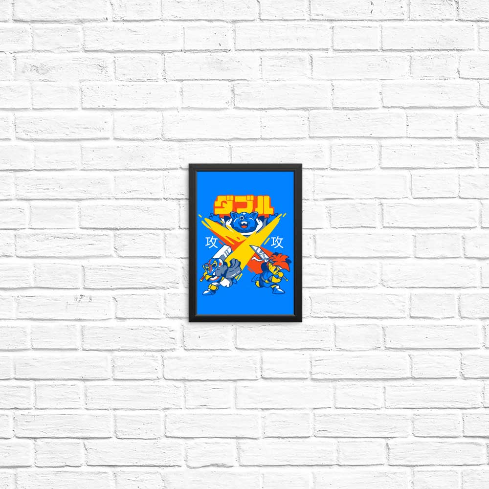 X-Slash - Posters & Prints – Once Upon a Tee