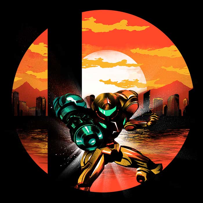 Zebes Smash - Posters & Prints – Once Upon a Tee